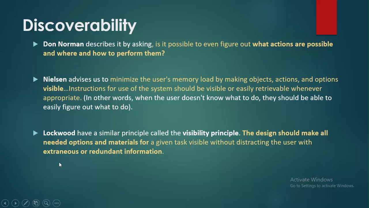 Design Principles and Heuristics in HCI | Discoverability | Simplicity ...