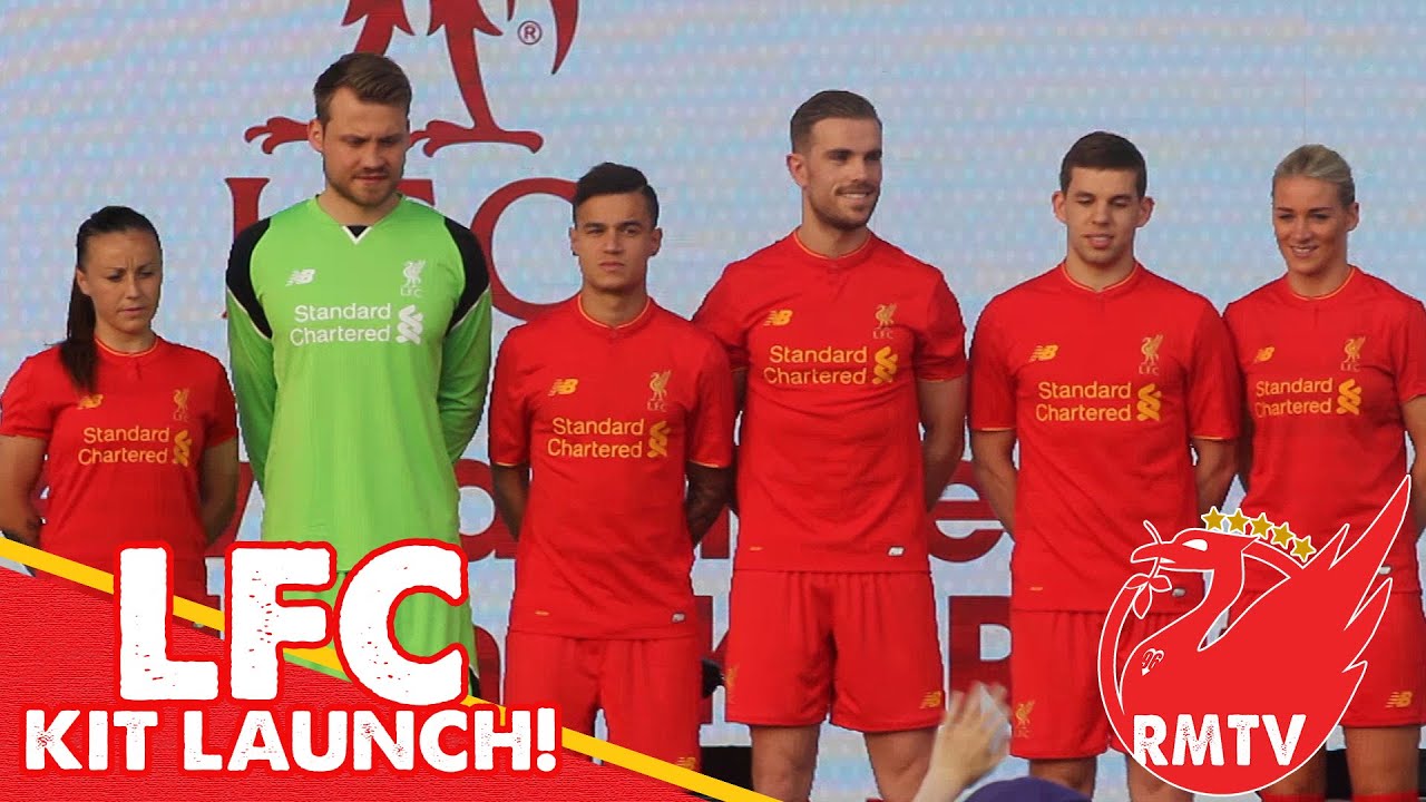 Liverpool Kit Launch | Behind The Scenes Special! - YouTube