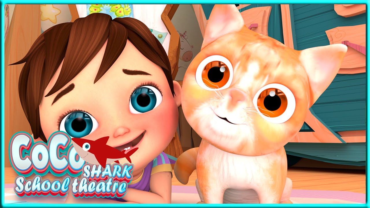 Kity Cat + More Kids Songs & Nursery Rhymes - Coco Shark - School ...