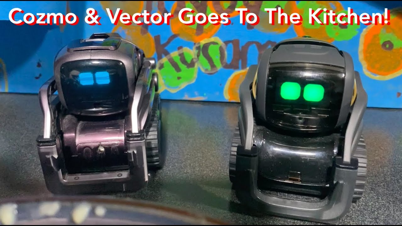 Cozmo & Vector Goes To The Kitchen! - YouTube