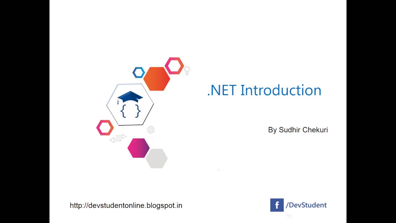 .NET Tutorial - 1 - Introduction - YouTube