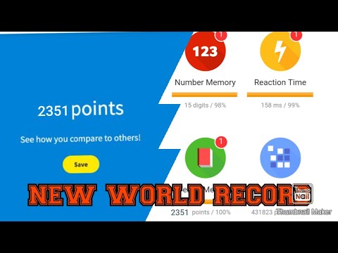 WORLD RECORD - Humanbenchmark Verbal Memory - YouTube