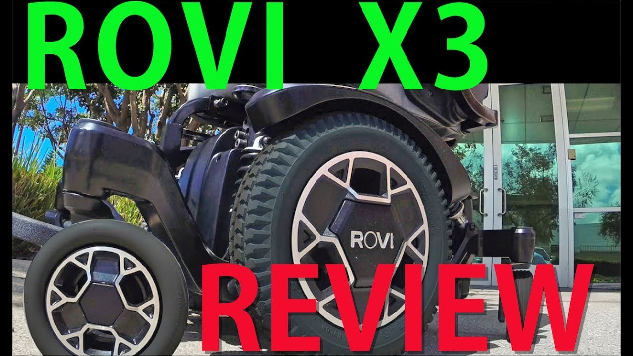 VLOG 299: ROVI X3 Wheelchair Review (first impressions) - YouTube