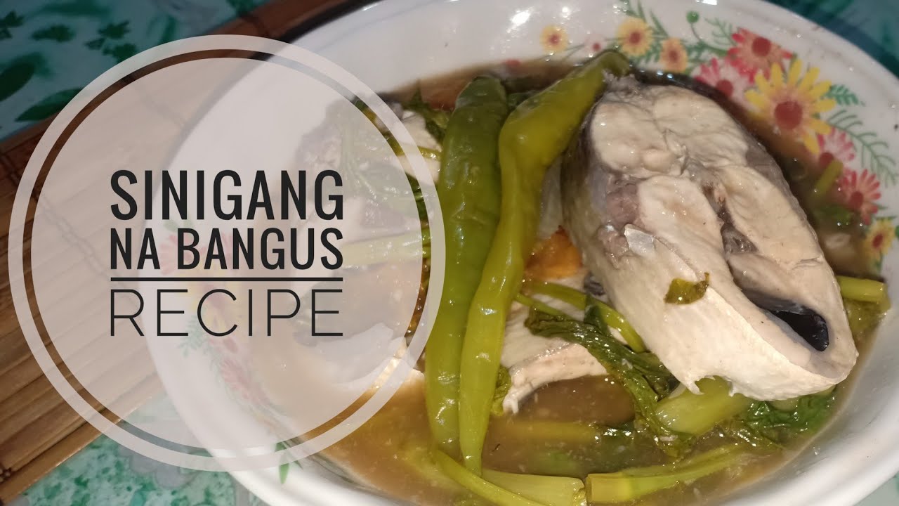Sinigang na Bangus Recipe | How to Cook Siningang na Bangus? | Filipino ...