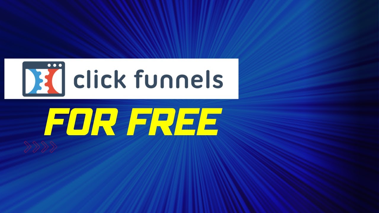 How to Start with ClickFunnels™ for FREE Marketing Funnels Made Easy ...