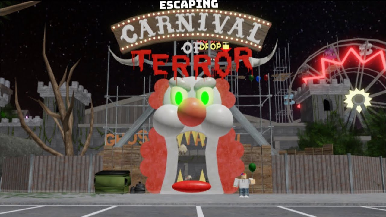 Escaping carnival of terror - YouTube