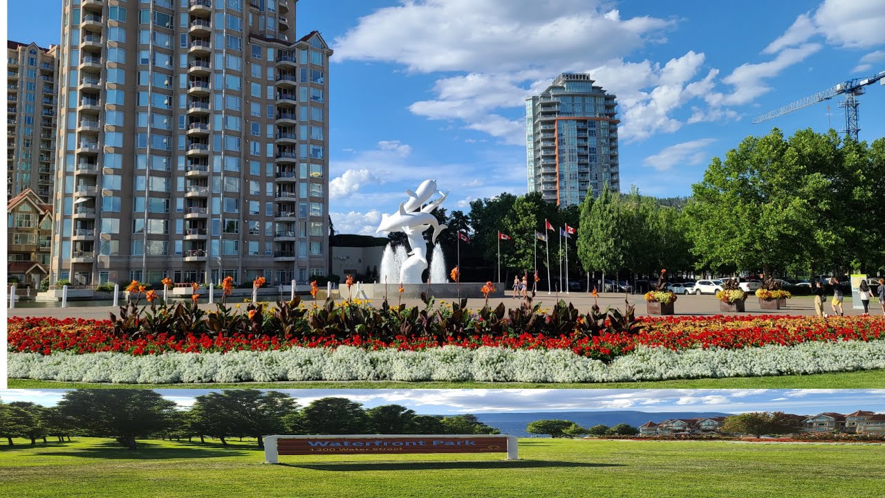Let's Explore Kelowna's Waterfront Park. - YouTube