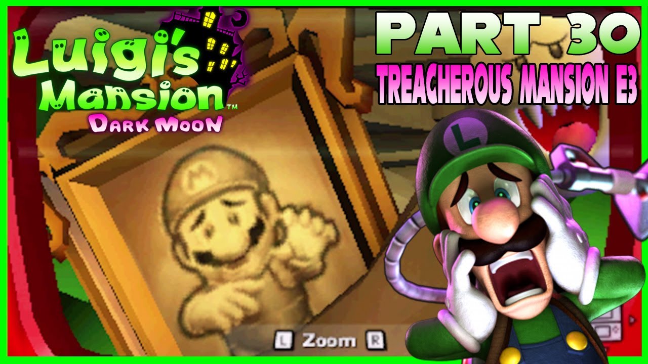 Luigi's Mansion: Dark Moon - Part 30: Treacherous Mansion E3 "A Train ...