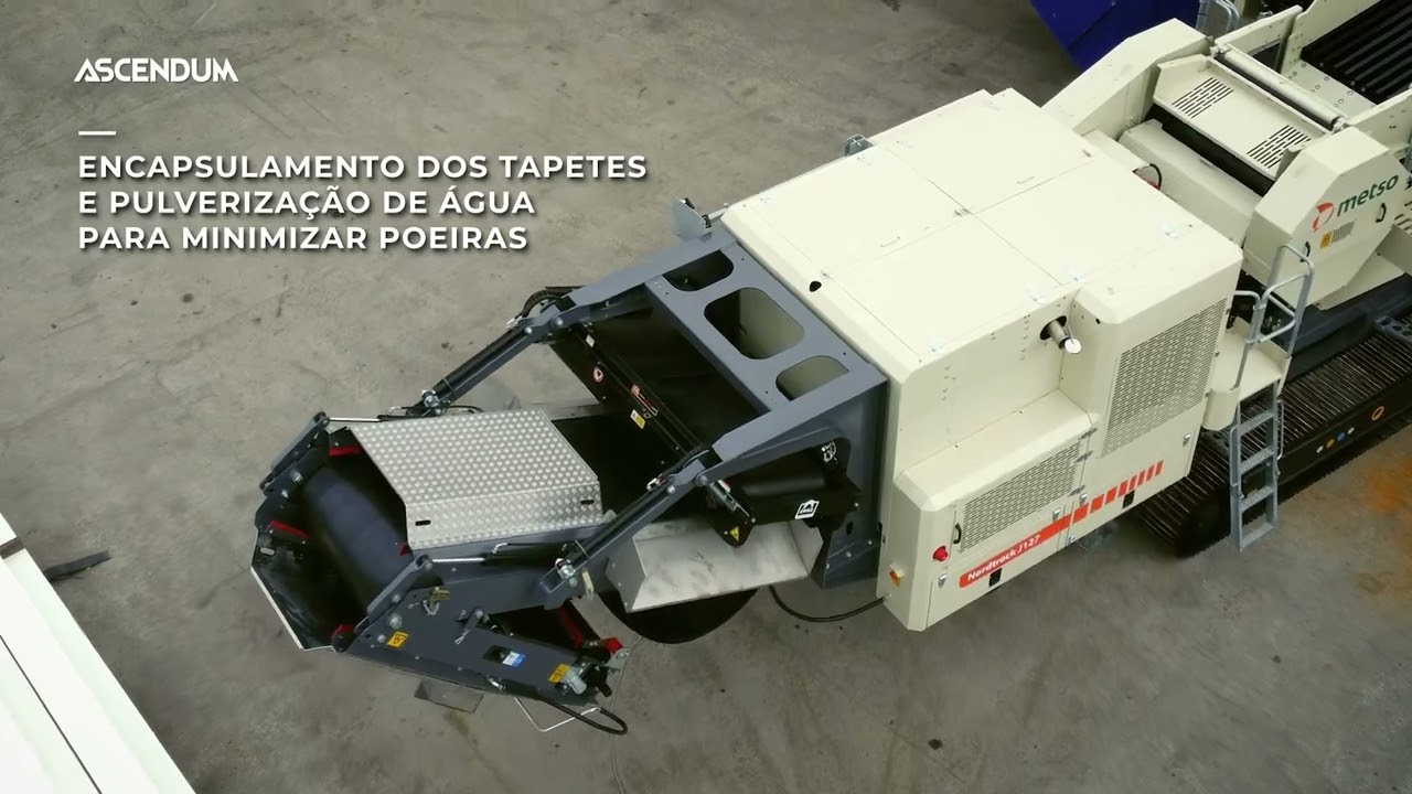 Metso Nordtrack J127 em Portugal - YouTube