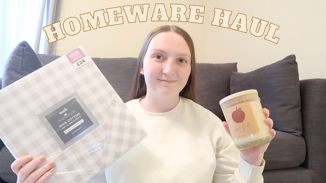 A Huge Homeware Haul | Homesense, Dunelm, Primark and Wilkos - YouTube