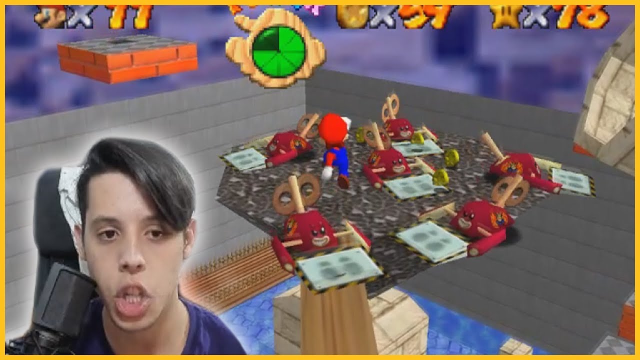 STOP FLIPPING ME :( [Kaizo Mario 64] - YouTube