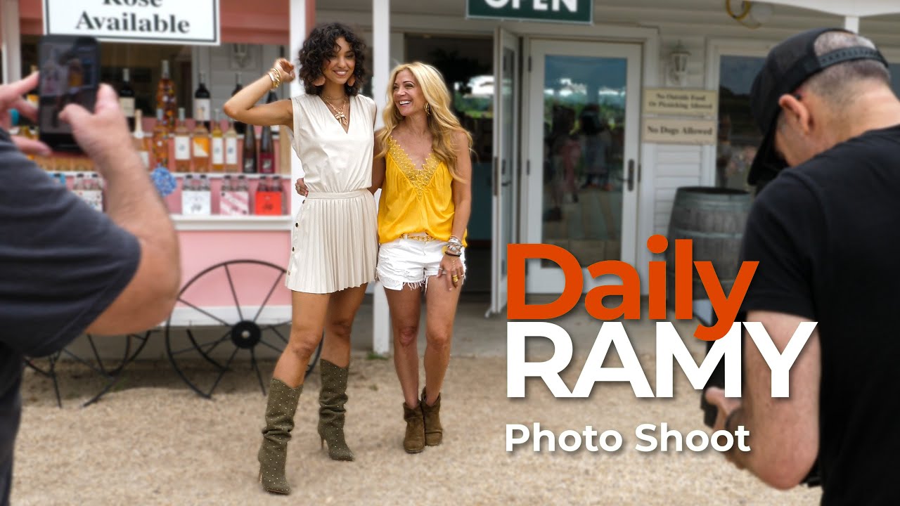 Daily Ramy: Photo Shoot - YouTube