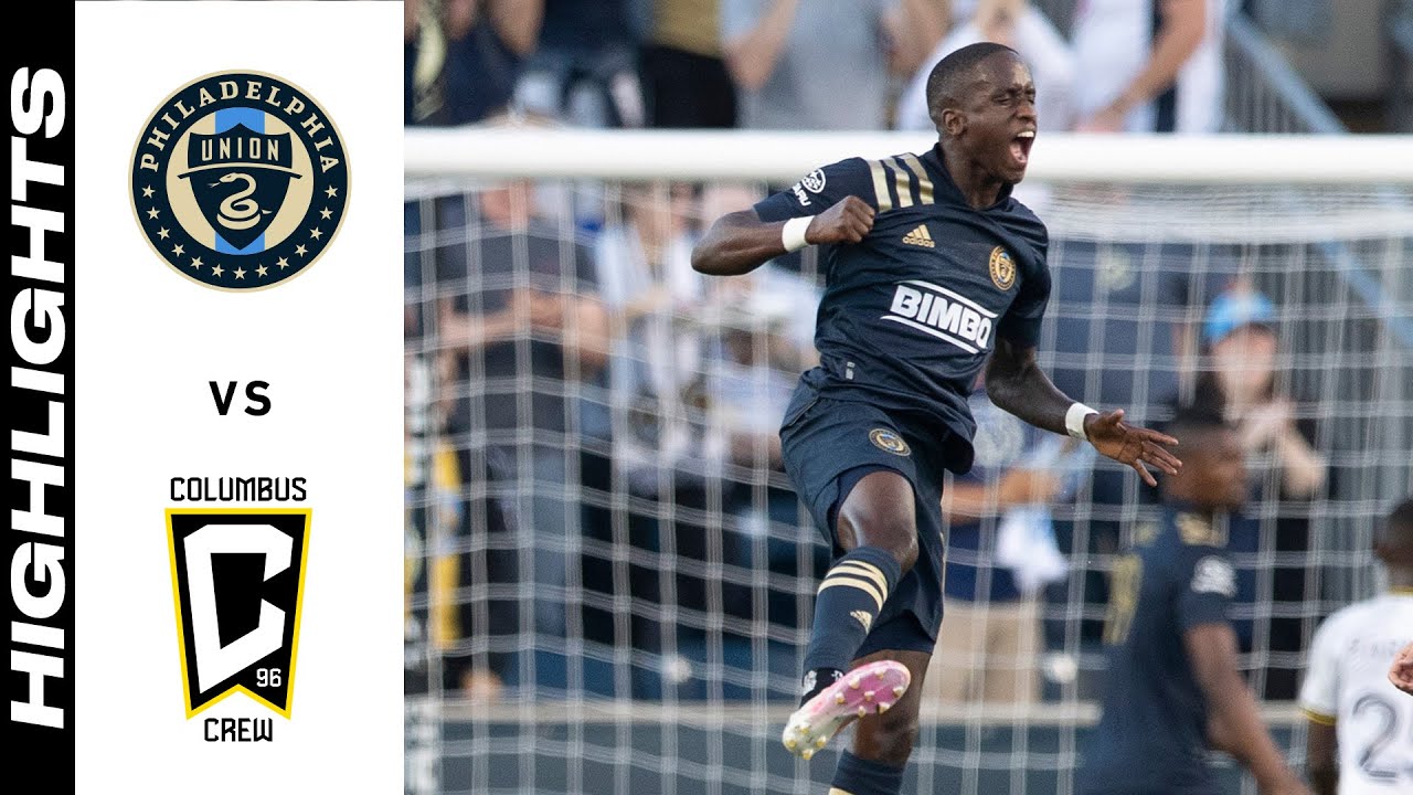 HIGHLIGHTS: Philadelphia Union vs. Columbus Crew | June 23, 2021 - YouTube