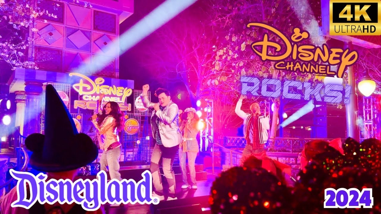 Disney Channel Nite ROCKS Concert Disneyland After Hours 2024 - YouTube