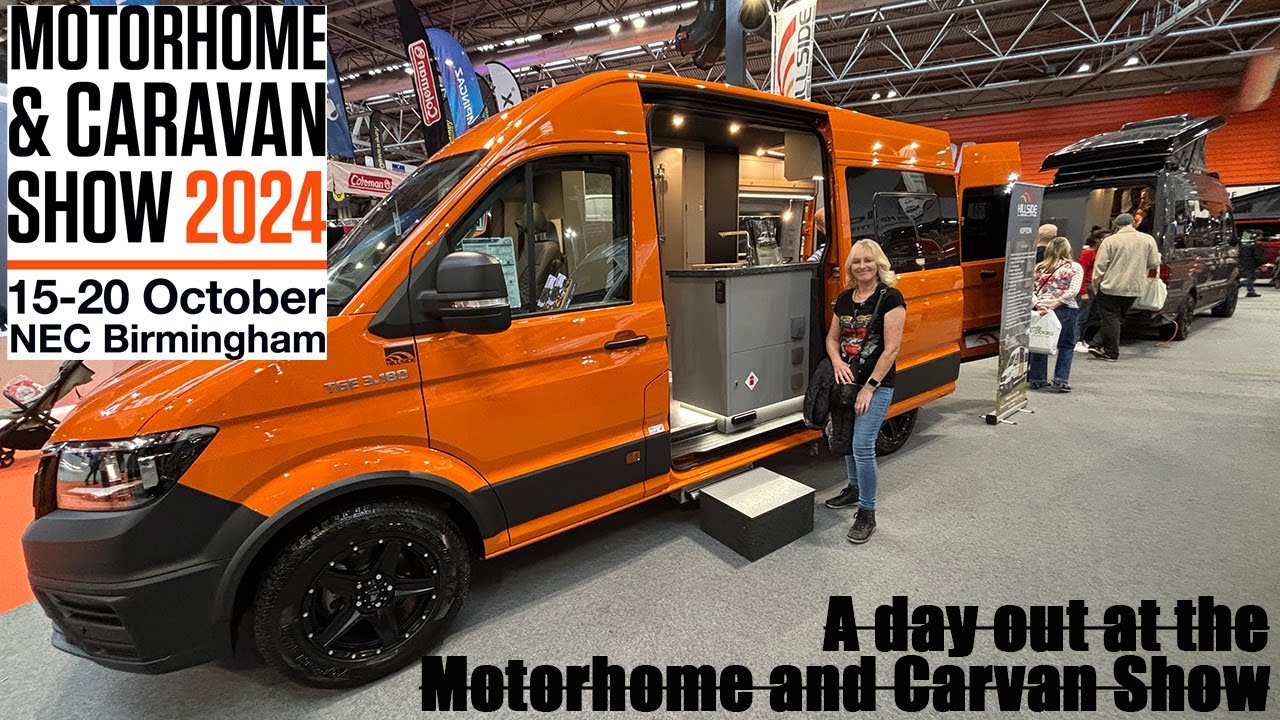 A day at the Motorhome and Caravan Show at the NEC Birmingham October ...