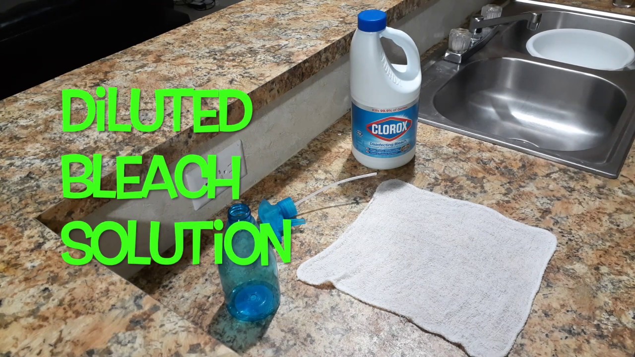 BLEACH HAND SANITIZER! - YouTube