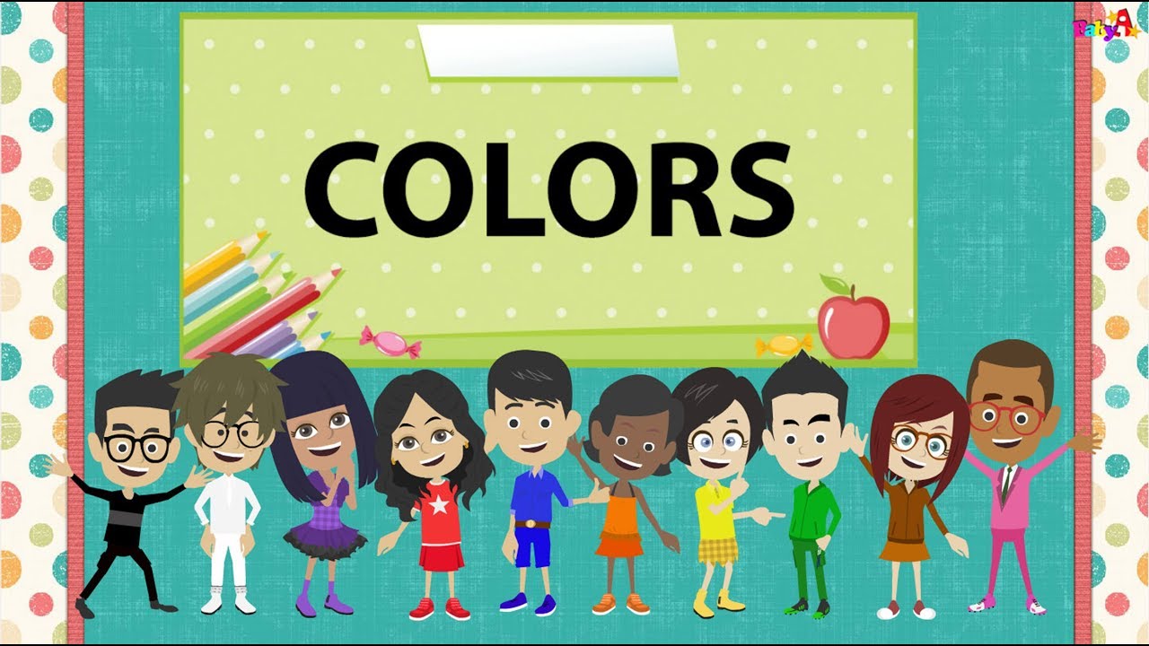 Colors for kids | Spelling of Colors | Learn Colors | Frist 10 colors ...