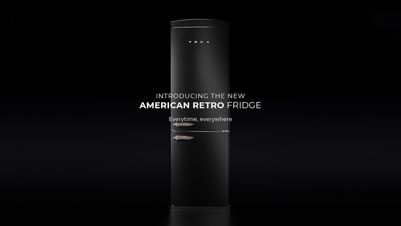 New American Retro fridge by Teka - YouTube