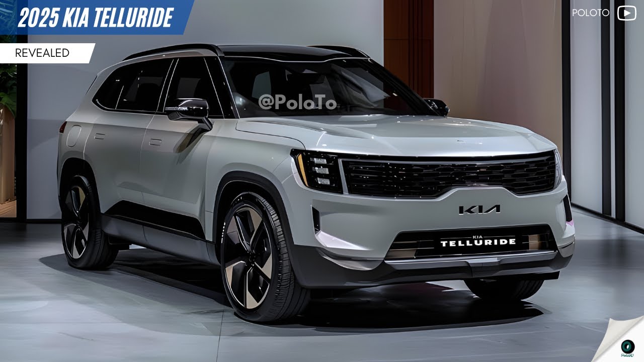 2025 Kia Telluride Revealed - more advanced technology and design ...