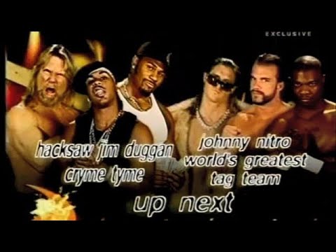 Cryme Tyme & Jim Duggan vs. World's Greatest Tag Team & Johnny Nitro ...