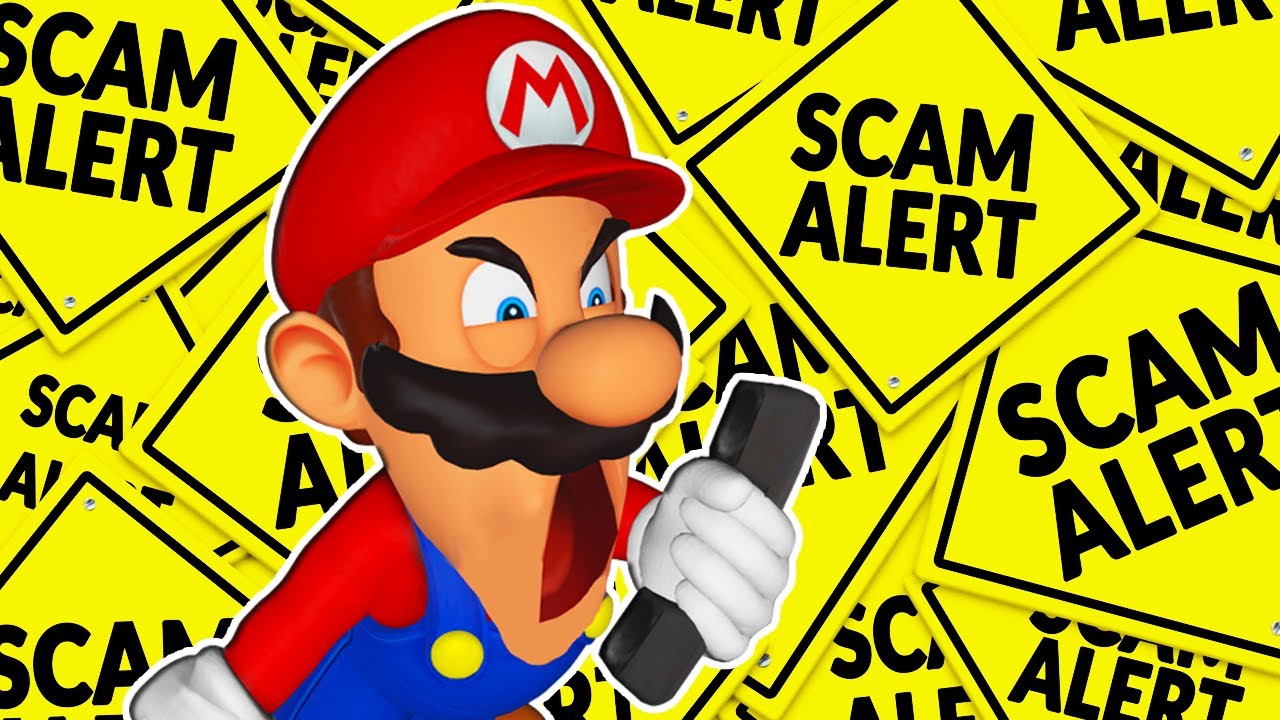 Mario Beats up a Phone Scammer - YouTube