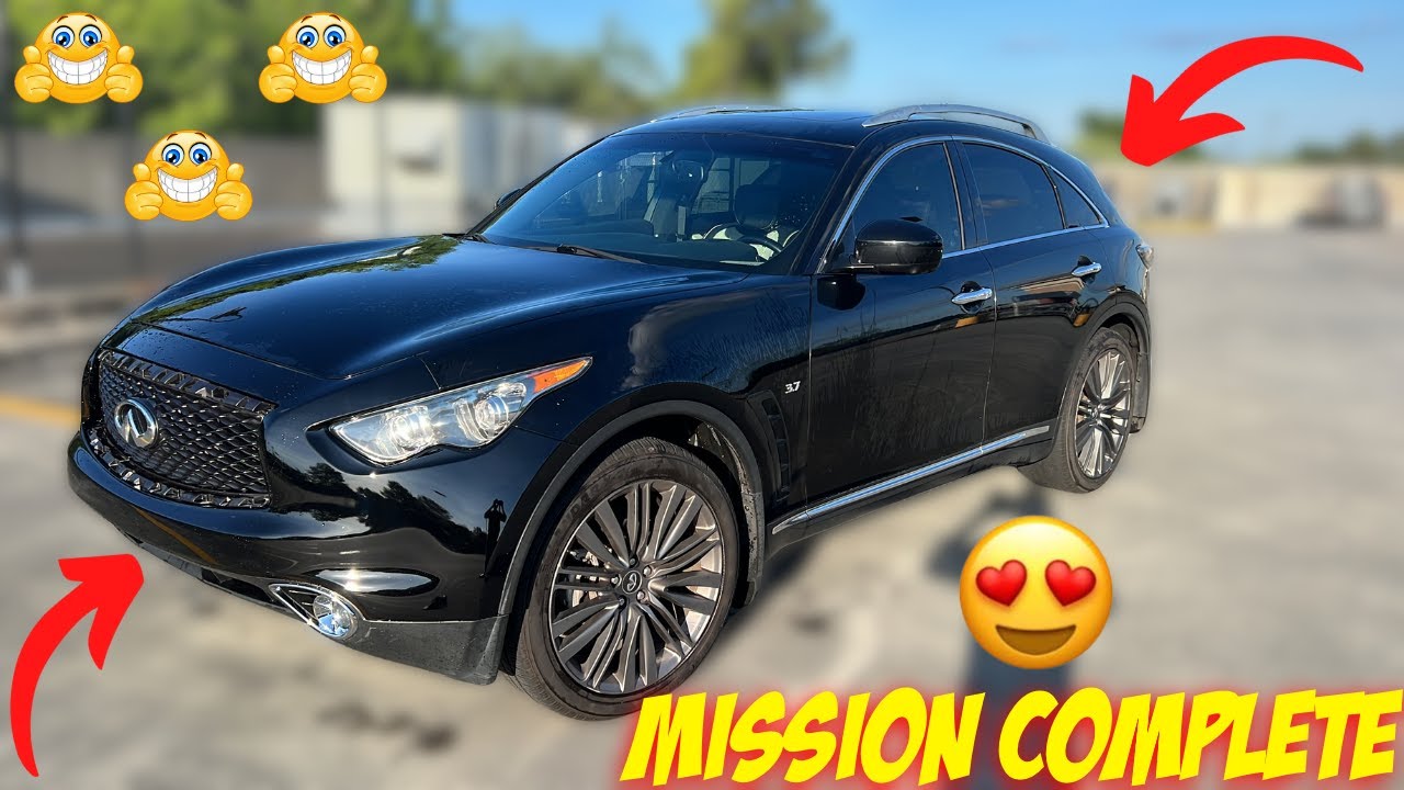 It's Finished! My Wrecked Infiniti QX70 From Copart Is Completely ...