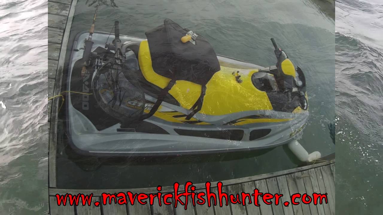 SeaDoo 2007 GTI SE 155 maiden voyage - Jet Ski Fishing PWC Fishing ...