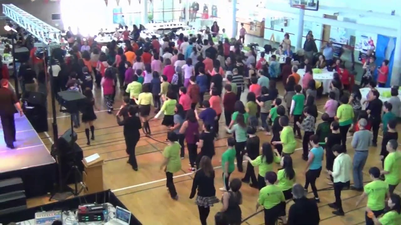 Fundraising Line dance event at Markham YMCA 2017 - YouTube