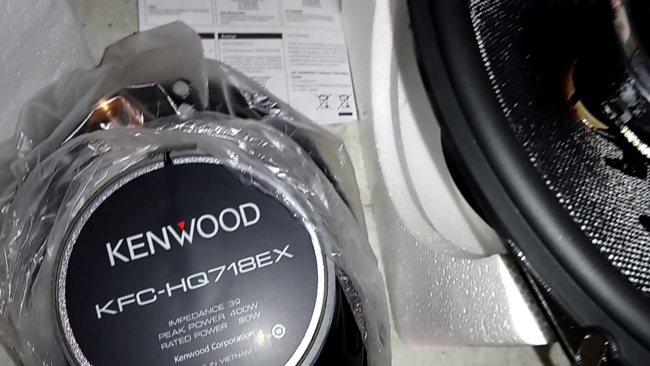 Test loa đồng trục KENWOOD HQ 718 EX - YouTube