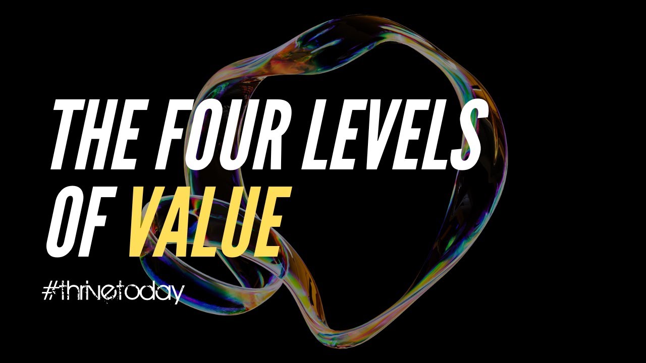 The Four Levels of Value with Mark Jewell - YouTube
