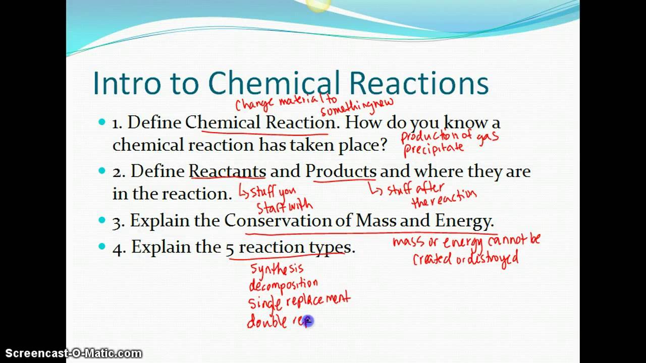 Physical Science - Review for Chapter 6 - YouTube