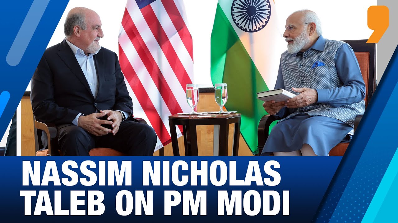 Who is Nassim Nicholas Taleb | PM Modi Meeting With #Taleb | Business ...