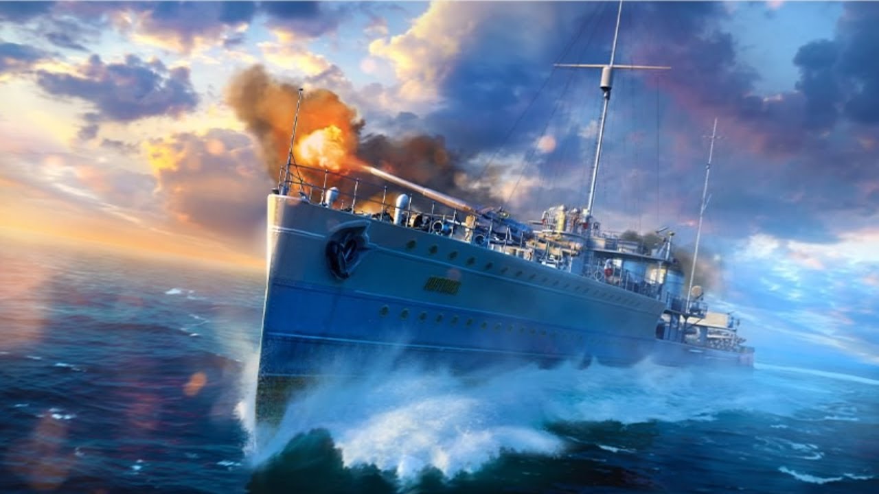 Okhotnik Destroyer Review | World of Warships Legends PS4 Xbox1 - YouTube