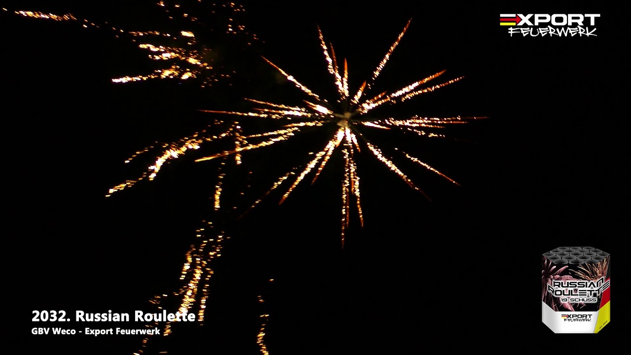 2032 - Russian Roulette - ExportFeuerwerk.nl - YouTube