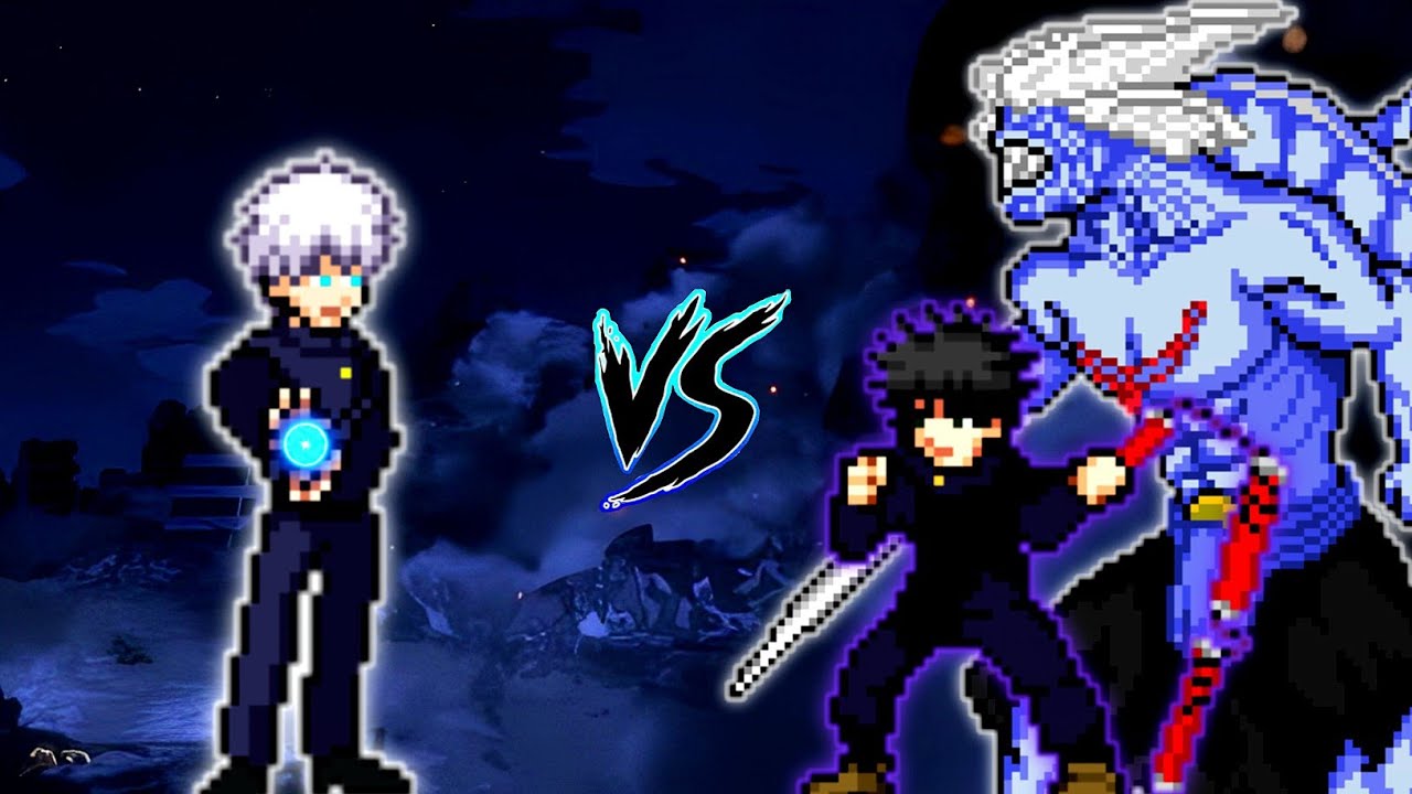 Gojo Teen V3 XWD Buff (New) VS Megumi Shibuya Arc in Jump Force Mugen ...