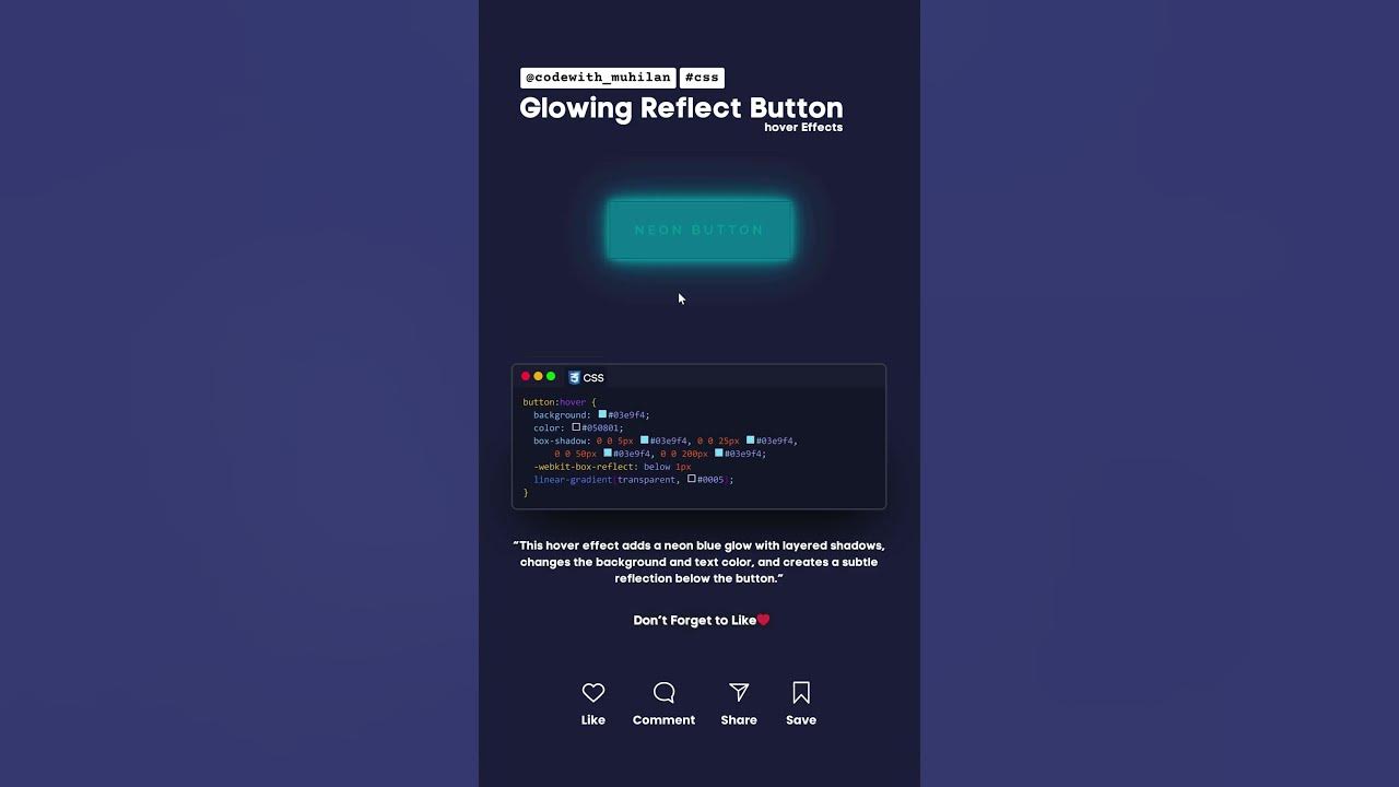 Password Reveal Animation #codewith_muhilan #css #coding #Glowingbutton #animation - YouTube