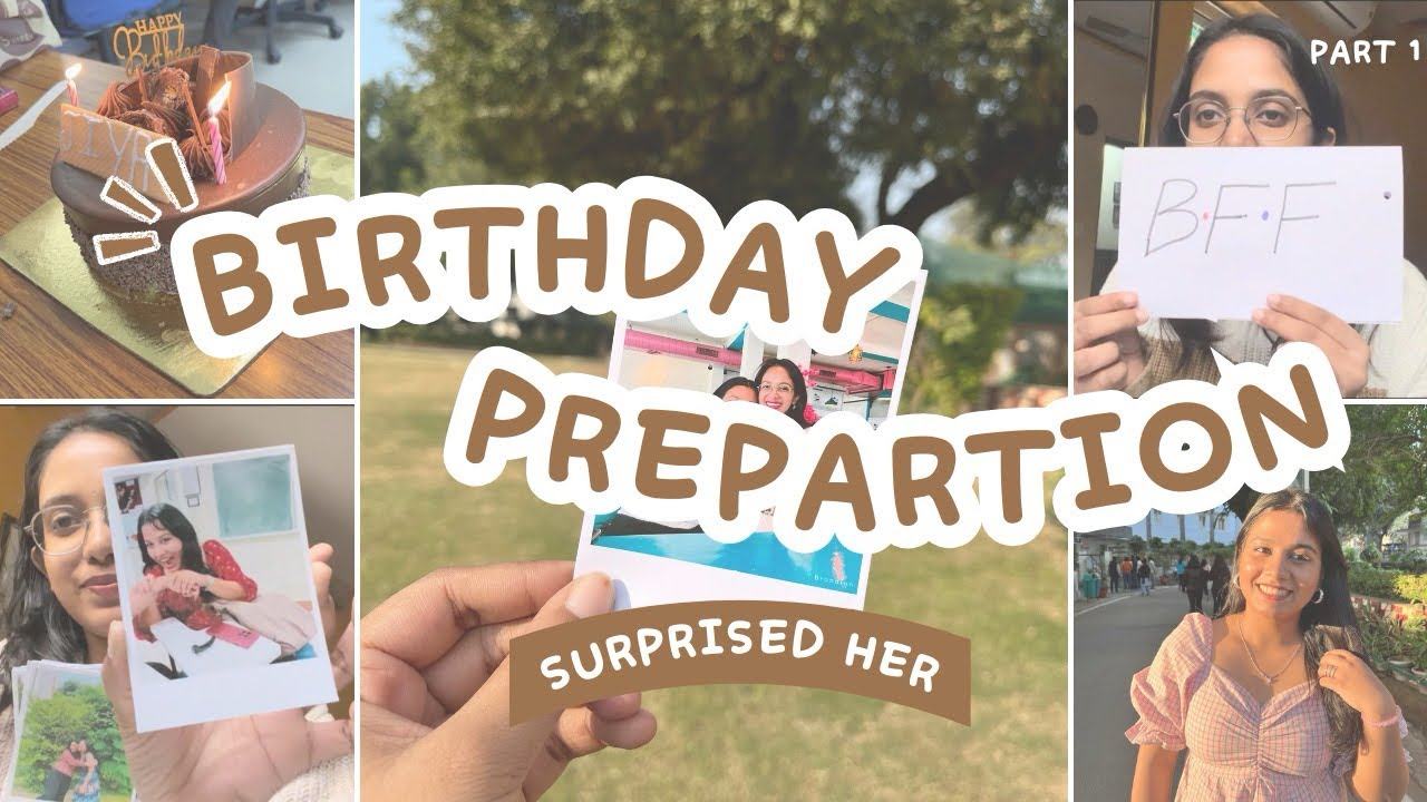 Birthday Preparation For Her 🥳| Planning All the Gifts | Happy Birthday ...