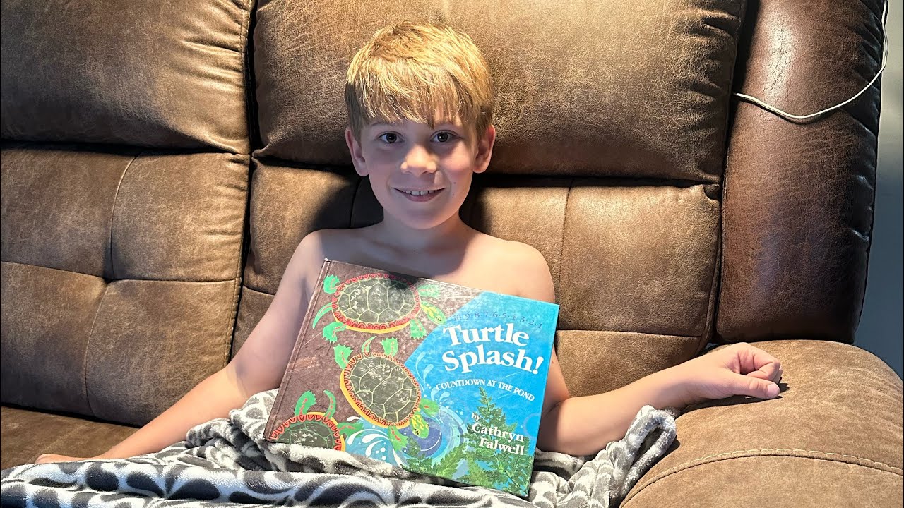 @bigcousinreadalouds reads Turtle Splash by Cathryn Falwell - YouTube