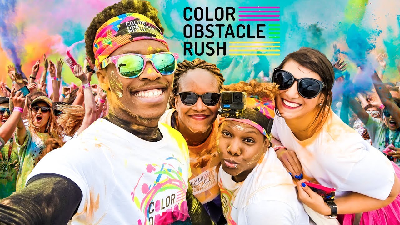 ON PARTICIPE A COLOR OBSTACLE RUSH - YouTube