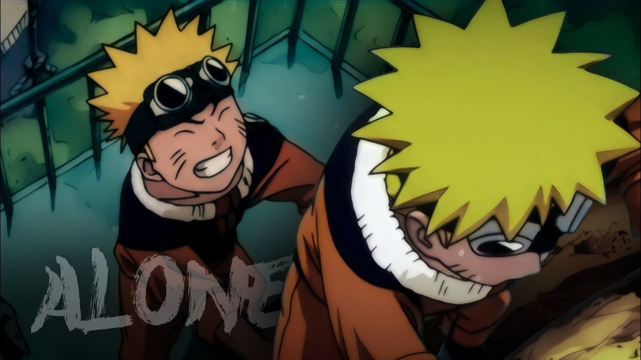Kid Naruto Alone