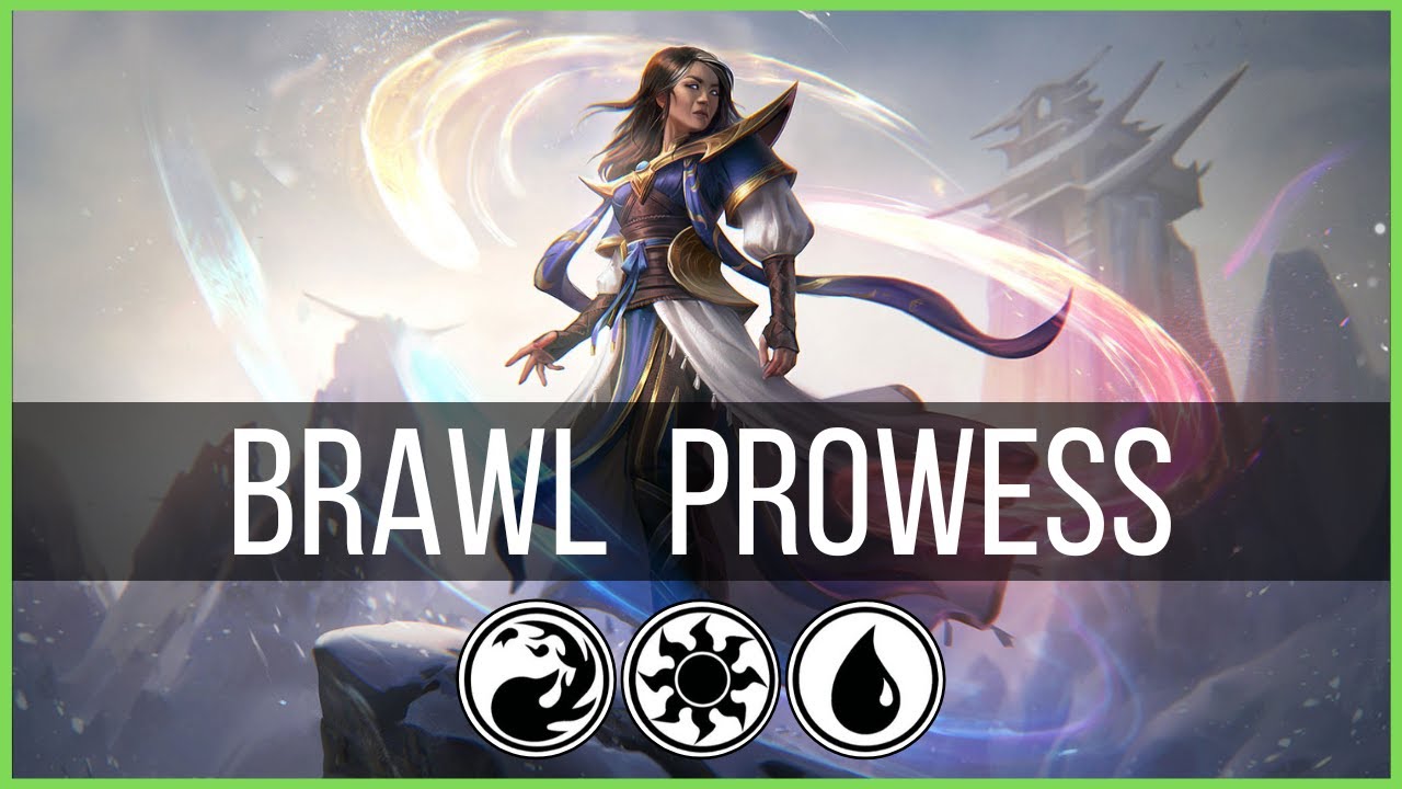 Brawl | Jeskai Prowess Narset Enlightened Exile | Standard Deck ...