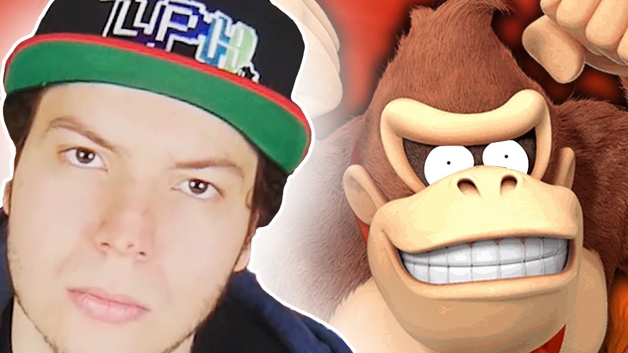 laupok parle de montage devant des pngs de donkey kong ouga ouga - YouTube