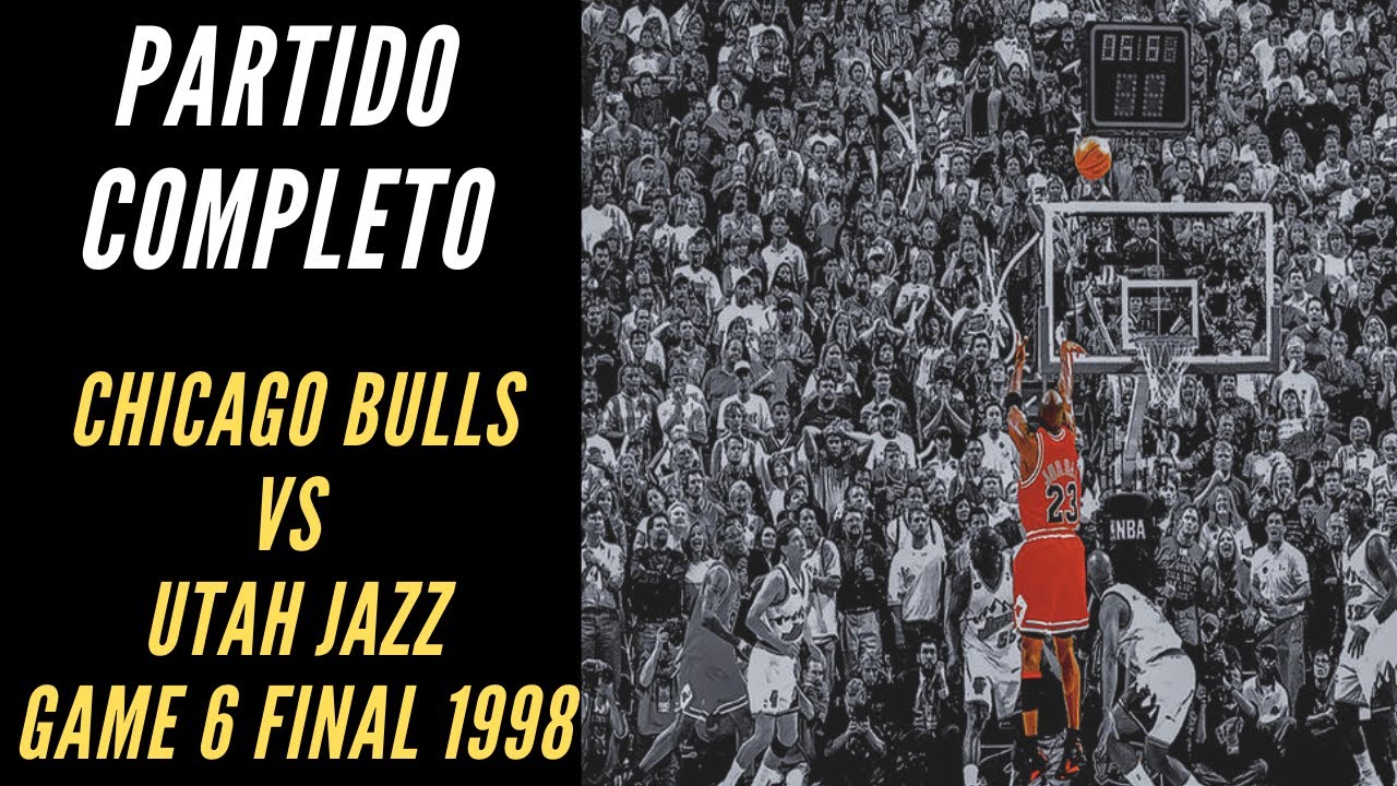 PARTIDO COMPLETO en español: Chicago Bulls vs Utah Jazz | Game 6 Final ...