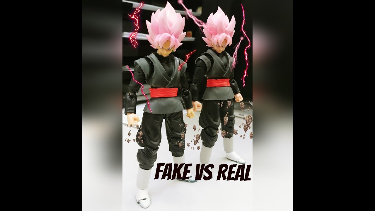 Knockoff/Fake Dragon Ball Super Goku Black S.H Figuarts Comparison ...