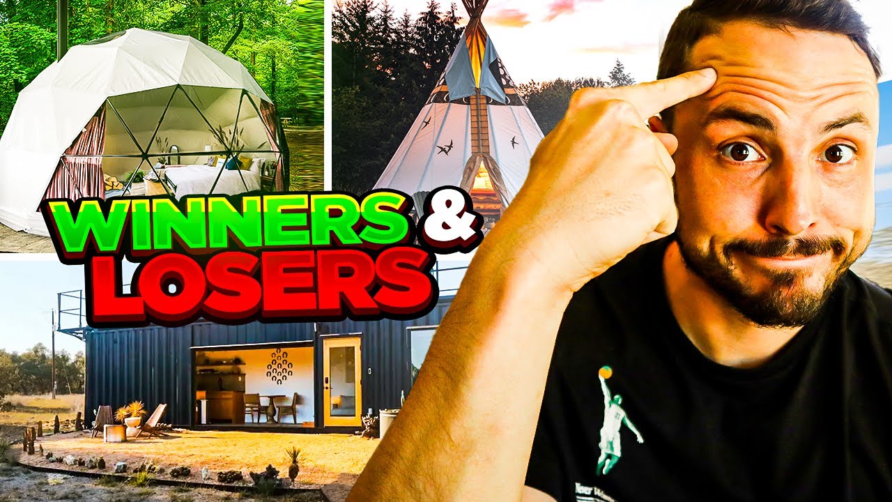 Best Structures To Build For Your Glamp Site - YouTube