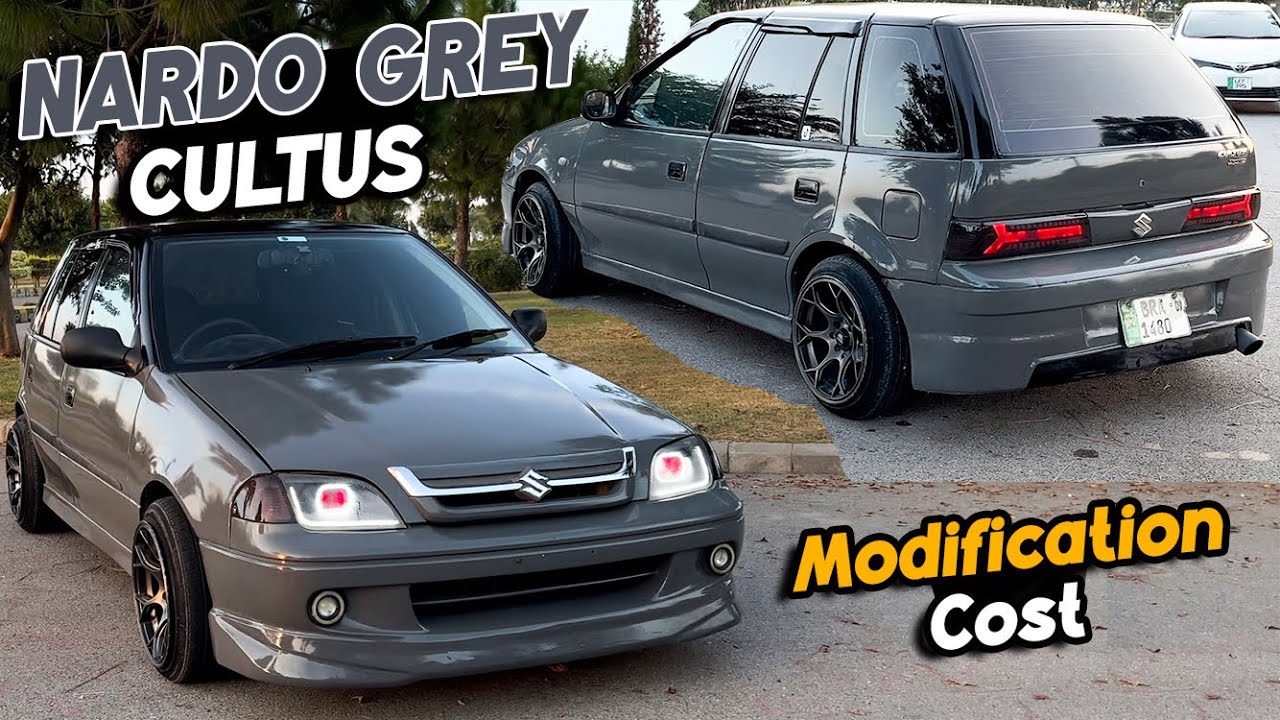 Nardo Grey Cultus😍 | Paint Cost, Rims Price Full Review - YouTube