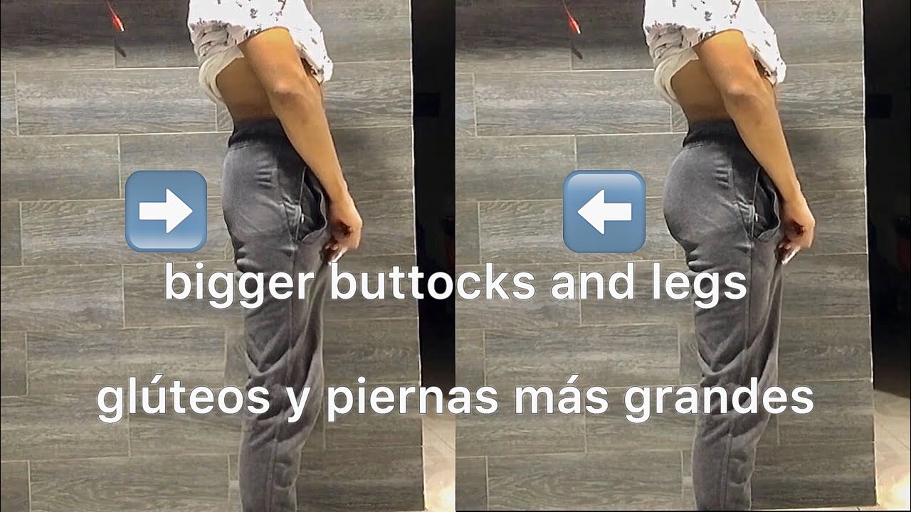 BIGGER buttocks and legs. How to increase legs and buttocks at home ...