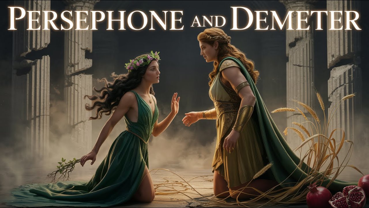 Persephone and Demeter | Bedtime Sleep Stories | Greek Mythology for ...