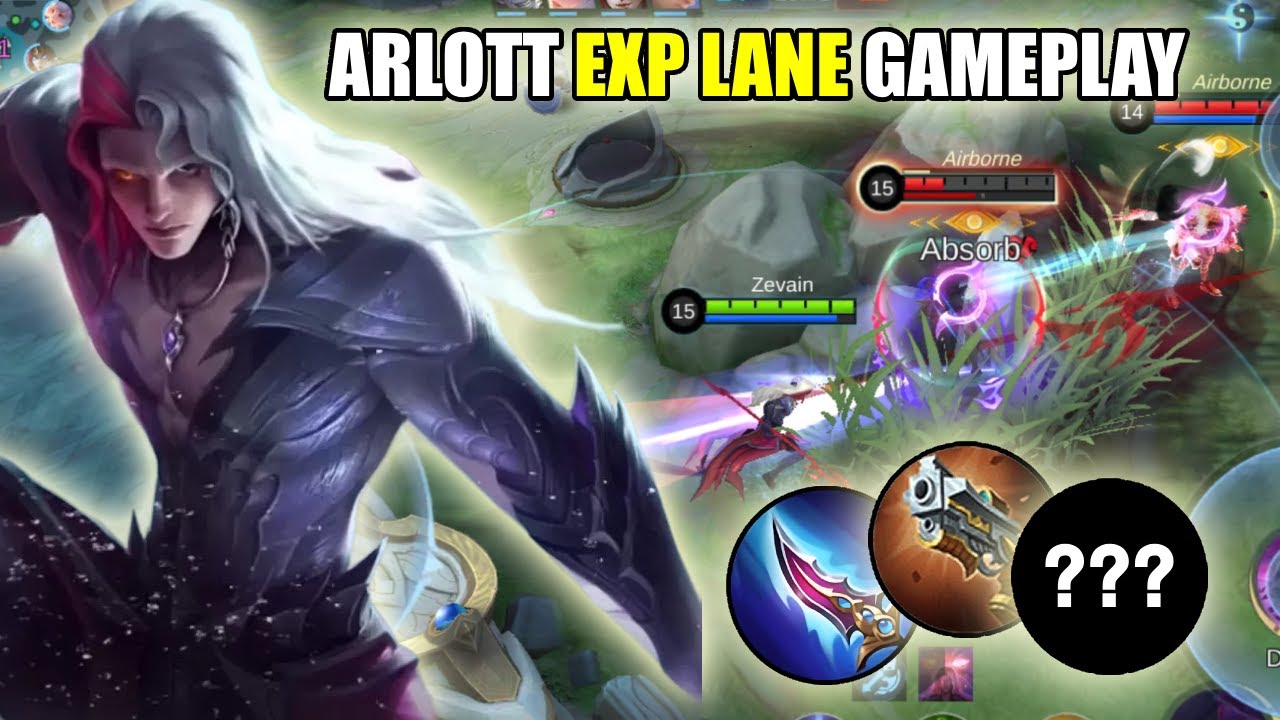 ARLOTT EXP LANE BUILD & GAMEPLAY | LANING VS ALPHA - YouTube