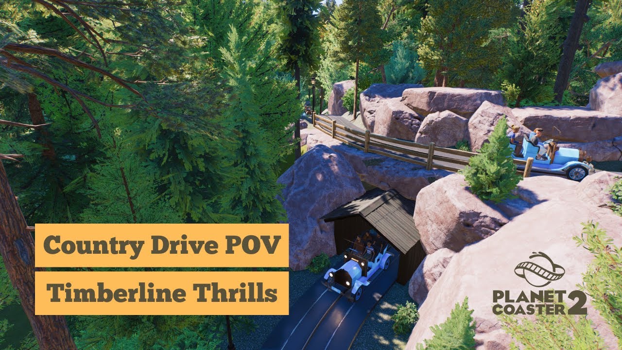 Country Drive POV | Scenic Antique Car Ride | Timberline Thrills ...